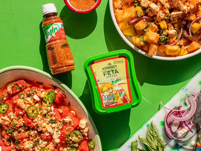 Athenos and Tajín Team Up to Bring You a Bold New Feta Cheese Made for ...